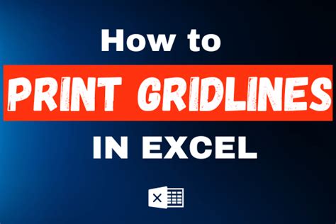 How To Print Gridlines In Excel 3 Easy And Quickest Ways