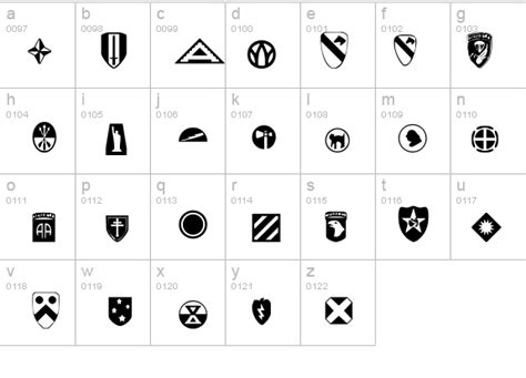 US Army Font FontZone Net