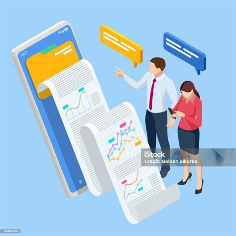 데이터 분석 비즈니스 통계 관리 컨설팅 마케팅을 위한 Isometric 전문가 팀 B2b 비즈니스 인텔리전스 분석을 위한 데이터