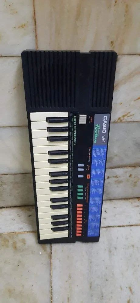 Black Plastic Casio Sa 11 Keyboard 32 Mini Keys Music Keyboard Built In Songs 5 Built In Tunes