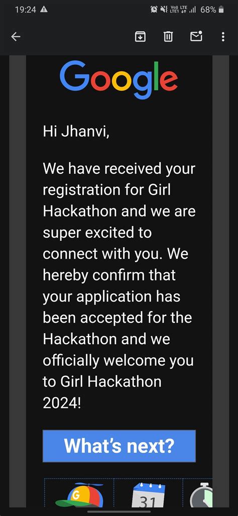 Jhanvi Jyant On Linkedin Hackathon