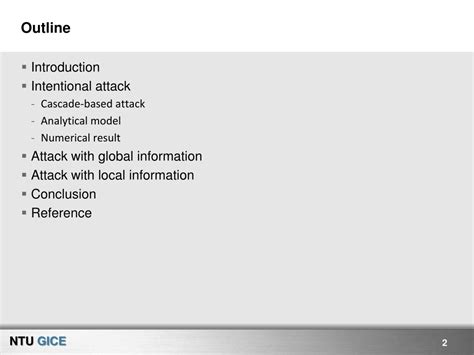 Ppt Intentional Attacks On Complex Network Powerpoint Presentation Free Download Id2637017