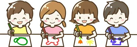 絵を描く子どもイラスト｜無料イラスト・フリー素材なら「イラストac」