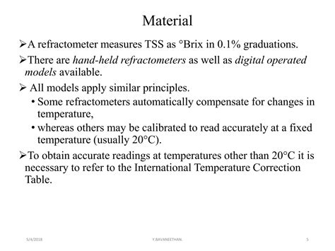 Total Soluble Solid PPTX
