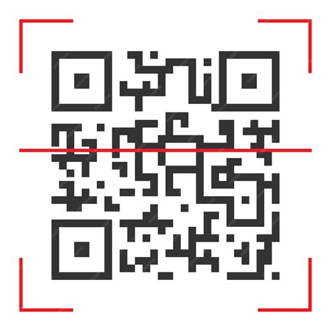 Qr 코드 아이콘 벡터 프리미엄 벡터