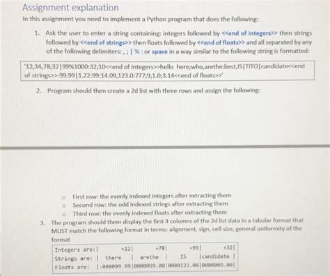 Solved Assignment Explanation In This Assignment You Need To