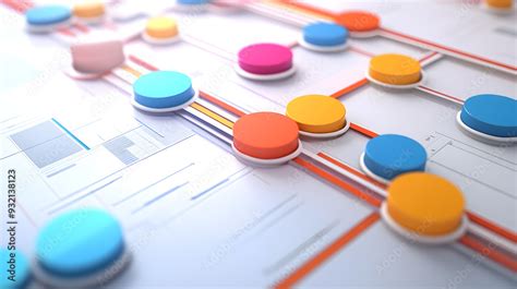 Project Management Visualizing Workflow With 3d Business Cartoons Effective Project Management