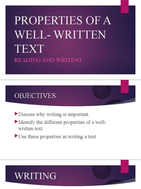 Properties Of A Well Written Text Pdf Causality Cognitive Science