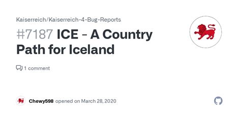 Ice A Country Path For Iceland · Issue 7187 · Kaiserreich
