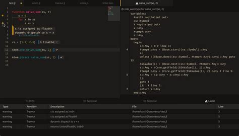 Emulator Updated Linter Ui