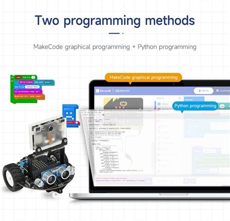 Smart Robot Toy Car Microbit Project Tinybit Pro Upgrade Ai Visual