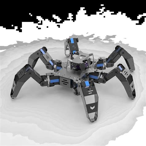 Hexapod Robot Bi Nico Esp32 Compatible Con Arduino Programaci N Gr Fica Video Spider Robotpng