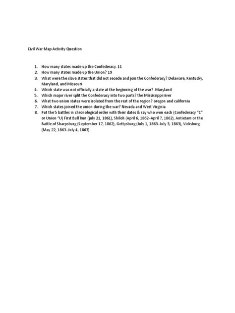 Nicole Suarez Civil War Map Activity Question New Pdf