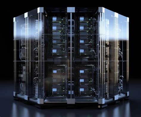 Premium Ai Image Server Racks