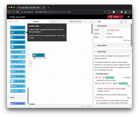 installing node red in docker for home assistant