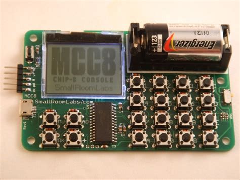 Mcc8 Pic24 Based Chip 8 Game Emulator Dangerous Prototypes