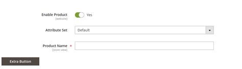 Magento2 Add A Button Inside The Product Name Attribute Of A