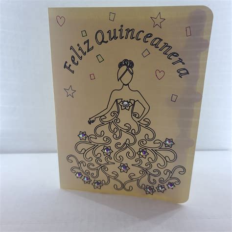 Feliz Quinceanera Etsy Paper Greeting Cards Cards Greetings