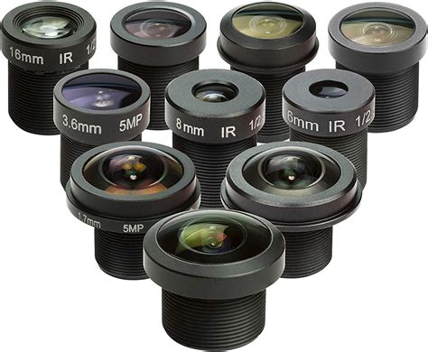 m12 lens set arducam lens for raspberry pi camera 1 4 and arduino telephoto