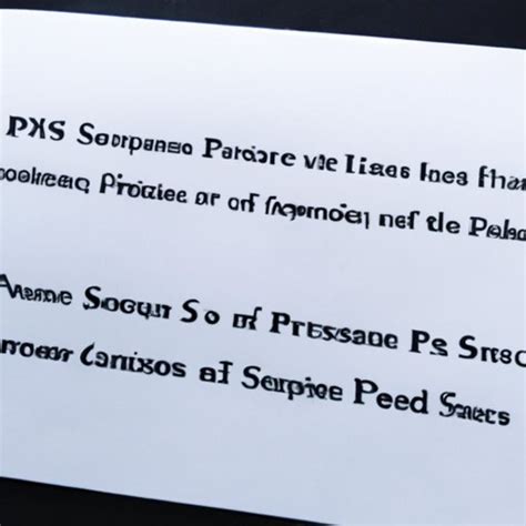 What Does PS Mean When Writing A Letter Exploring The Significance Of Post Scriptum In Formal