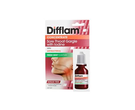 Difflam Throat Gargle Iodine 15ml
