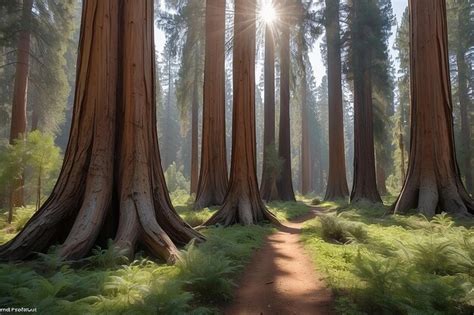 Premium Photo Competition Of Forest Trees To Sunlight Necessary To