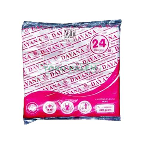 Kantong Plastik Bening Dayana Tanggung Palem Pack