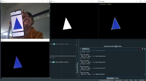 Arrow Triangle Orientation Detection Based On Opencv Python Youtube