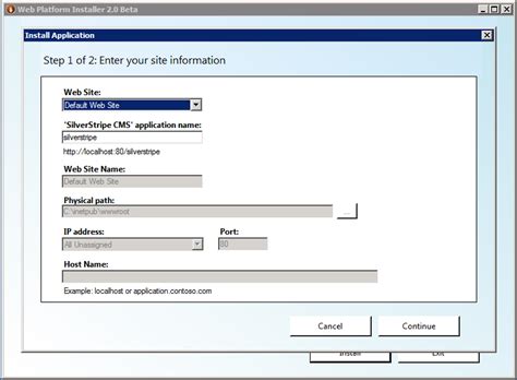 Installing On Windows Now Easier Thanks To Microsoft Web Platform Installer Silverstripe Cms