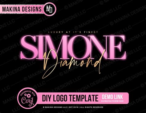 Hair Logo Hair Logo Design Wig Logo Logo Template Hair Extension