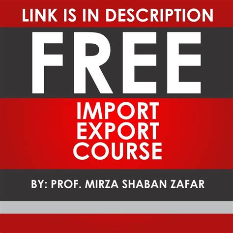 Free Import Export Course Bitly3nfl70j Microtech Institute