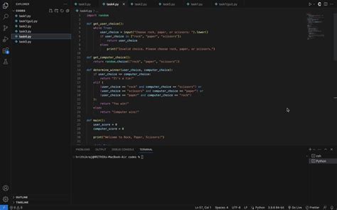 Hrithik Raj On Linkedin Python Internship Gamedevelopment Codsoft