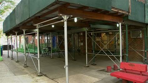 Nyc Scaffolding Mayor Eric Adams Plans To Overhaul Sidewalk Sheds To Improve Safety Abc7 New York