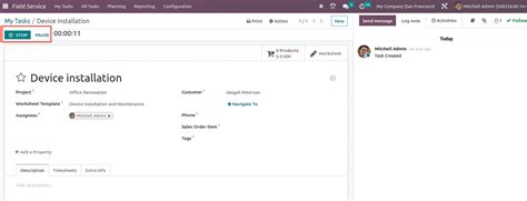 Arranging Onsite Visits For Your Project With Odoo