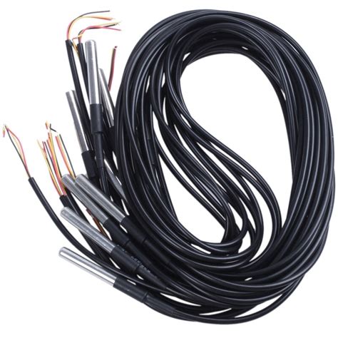 Ds18b20 Waterproof Temperature Sensors Temperature Vicedeal