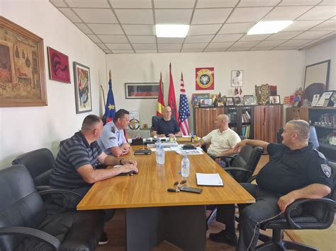 Средба со началникот на полицијата на Кичево Општина Кичево