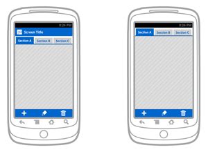 Action Bar Android Developers
