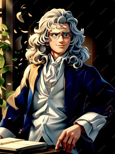 Premium Ai Image Discovering Gravity The Legacy Of Sir Isaac Newton