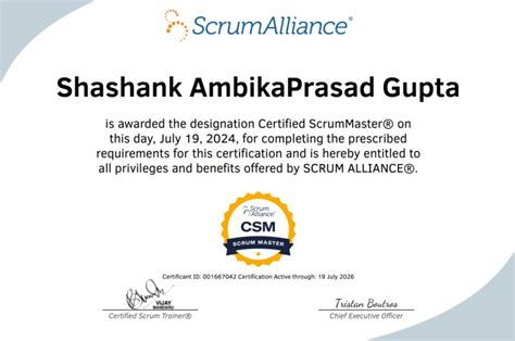 Shashank Gupta On Linkedin Csm
