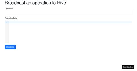 hive clientside signing codesandbox
