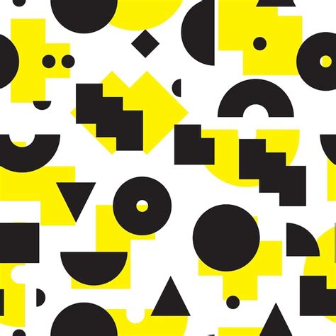 Premium Vector Vector Geometric Seamless Pattern Universal Repeating Abstract Circles Figure