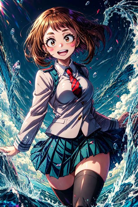 Uraraka Ochako My Hero Image Created By Makai Tensor Art
