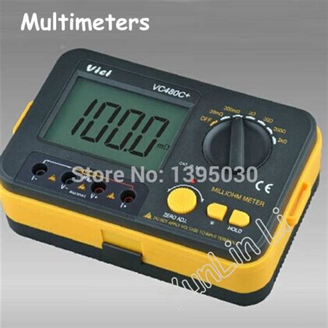 Digital Milliohm Meter มัลติมิเตอร์ความแม่นยำสูงใหม่ Digital Milli Ohm Multimeter Low Resistance