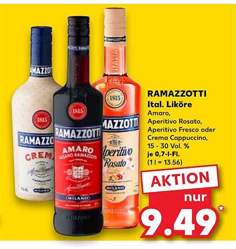 Ramazzotti Ital Likore Angebot Bei Kaufland 1prospekte De