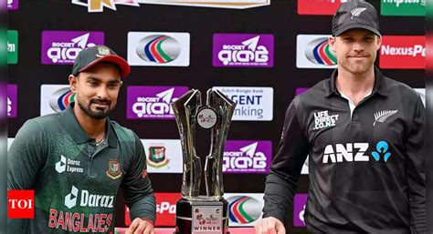 Bangladesh Vs New Zealand Live Cricket Score 2nd Odi The Times Of India