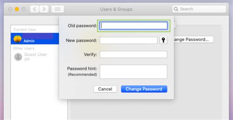 How To Change Your Administrator Password In MacOS Laptop Mag