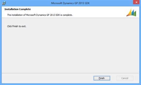 how to install microsoft dynamics gp 2013 software development kit azurecurve