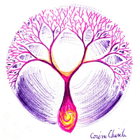 CORinAZONe ART The Art Of Corina Chirila The Fractal Tree Growing From The Seed Of Life