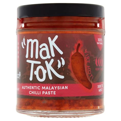 Mak Toks Fire Chilli Paste 185g British Online British Essentials