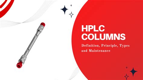 HPLC Columns Definition Principle Types And Maintenance
